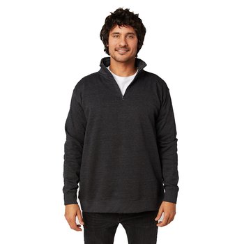 Positive Wear Unisex Essential Quarter-Zip Pullover - Silkscreened ...