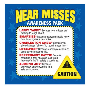 Near Misses Awareness Treat Pack | Positive Promotions