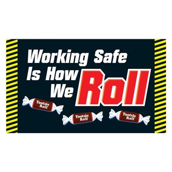 Working Safe Is How We Roll Tootsie Roll® Treat Pack | Positive Promotions