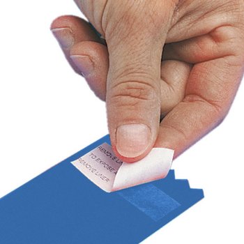 Blue Custom-Foil Ribbon With Self-Stick Backing | Positive Promotions