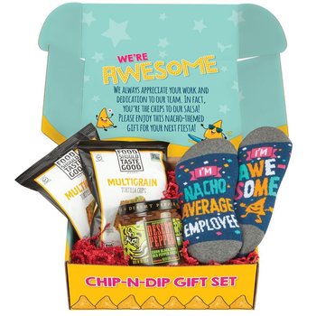 We're "Nacho" Average Team Chip-N-Dip Gift Set Kit | Positive Promotions