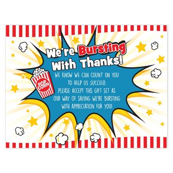 Popping With Appreciation Gift Set Kit | Positive Promotions