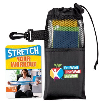 Eat Well, Live Well, Be Well 6-Piece Wellness Kit | Positive Promotions