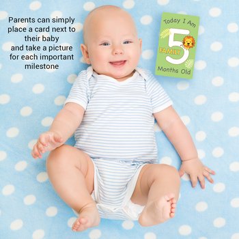 Baby's Milestone Card Pack | Positive Promotions
