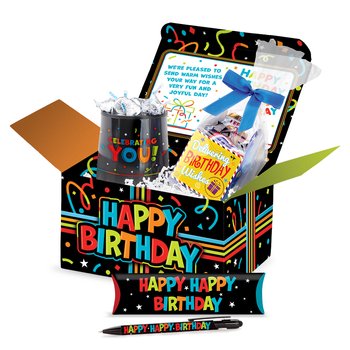 Employee Recognition Birthday Box Gift Set | Positive Promotions