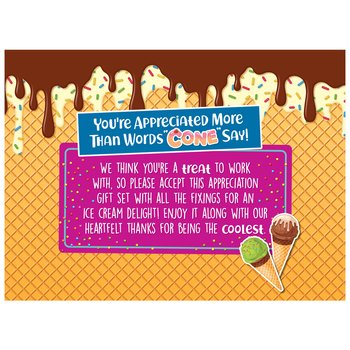 Here's The Scoop: We Appreciate You! Ice Cream Party Gift Set ...