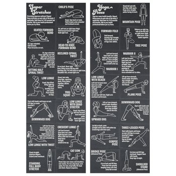 Wellness Gift of Appreciation Stretch + Yoga Foldable Exercise Mat ...