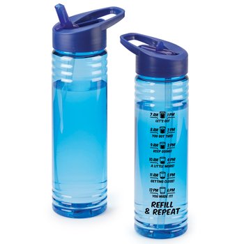Translucent Blue Refill & Repeat Solara Water Bottle 24-Oz ...