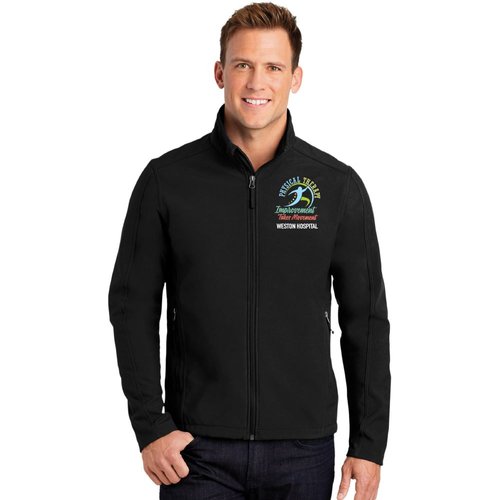 Rehab & Physical Therapy Port Authority® Men's Core Soft-Shell Jacket ...