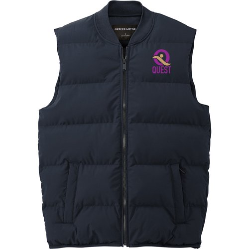 Mercer+Mettle™ Men's Insulated Puffer Vest - Embroidered ...