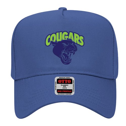 OTTO® 5-Panel Mid-Profile Baseball Cap - Embroidered Personalization ...