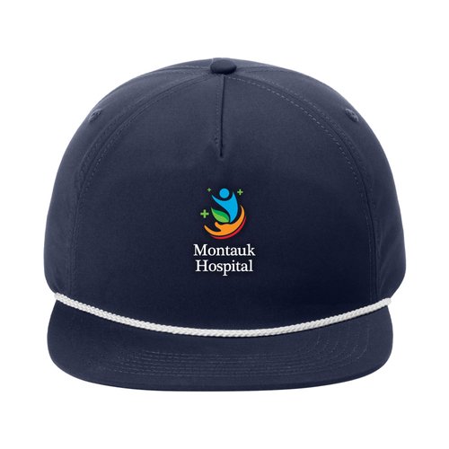 Port Authority® 5-Panel Poly Rope Cap - Embroidered Personalization ...