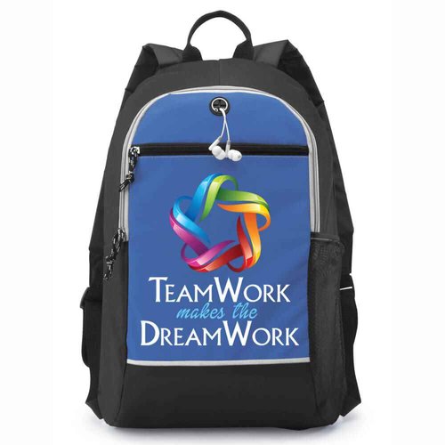 Teamwork Makes The Dream Work Bayside Backpack | Positive Promotions
