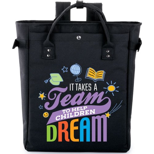 It Takes A Team To Help Children Dream Freeport 2-In-1 Bag/Backpack ...