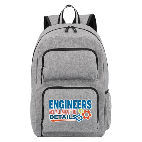 Engineers Are All About The Details Hudson 15" Computer/Laptop Backpack ...