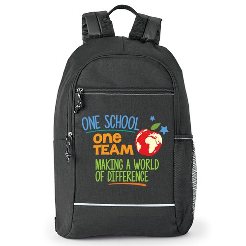 One School, One Team Making a World of Difference Bayside Backpack with ...
