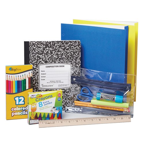 Budget Back-to-School Supply Kit: Grades K-2 | Positive Promotions