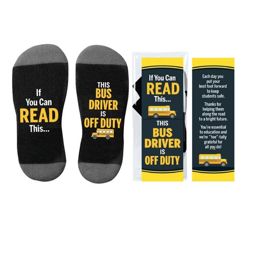 If You Can Read This... This Bus Driver Is Off Duty "Toe"-tally Awesome ...