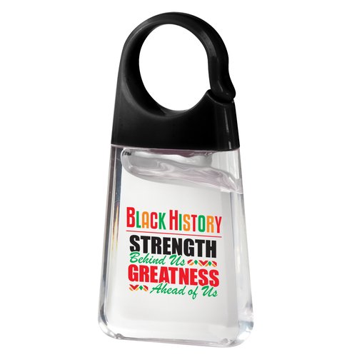 Black History: Strength Behind Us, Greatness Ahead Of Us Carabiner Hand ...