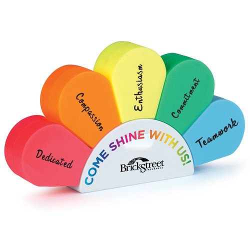 Sunrise 5-Piece Highlighter Set - Personalization Available | Positive ...
