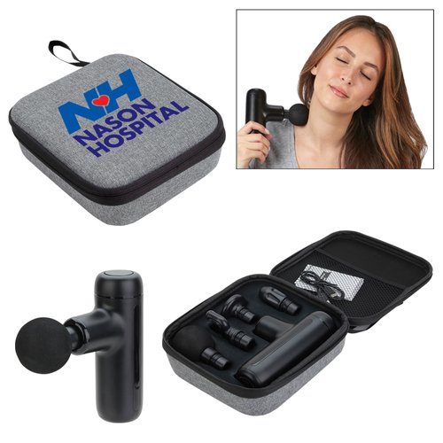 Deep Tissue Massage Gun - Personalization Available | Positive Promotions