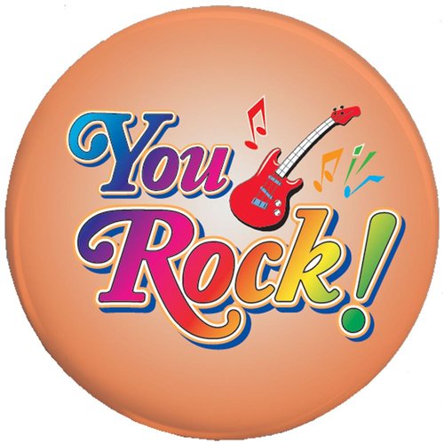 You Rock! Button | Positive Promotions