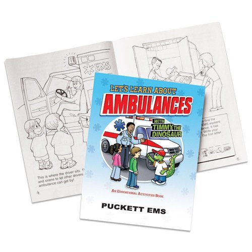 Let's Learn About Ambulances Educational Activities Book | Positive ...