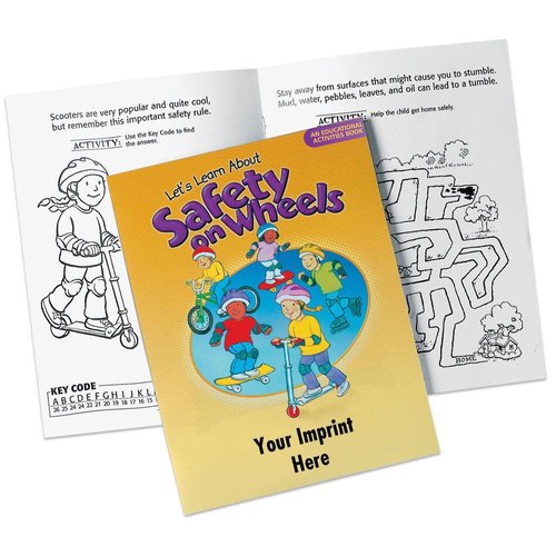 Let's Learn About Safety On Wheels Educational Activities Book