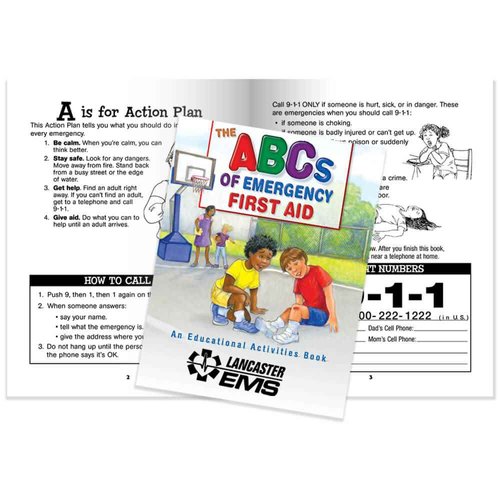 The ABCs Of Emergency First Aid Educational Activities Book ...
