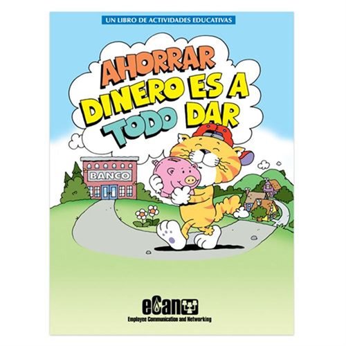 Saving Money Is Cool Educational Activities Book (Spanish/Bank Edition)