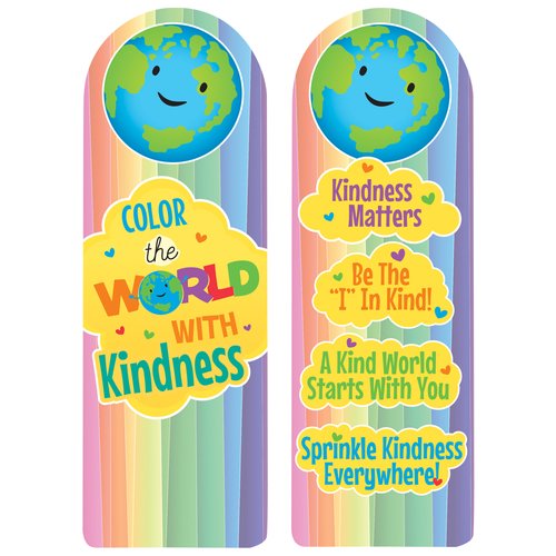 Color the World With Kindness Bookmark - Pack of 25 | Positive Promotions