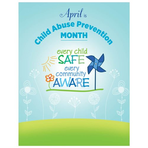 Child Abuse Prevention Month Event Poster - Pack of 5 | Positive Promotions