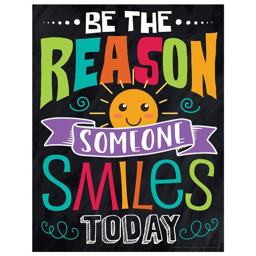 Be The Reason Someone Smiles Today Kindness Posters - Pack of 3 ...