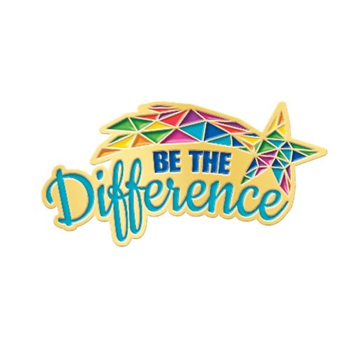 Be The Difference Lapel Pin With Presentation Card | Positive Promotions