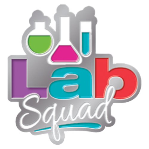 Lab Squad Lapel Pin with Presentation Card | Positive Promotions