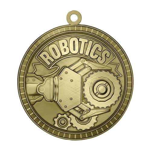 Robotics Gold Academic Medallion | Positive Promotions
