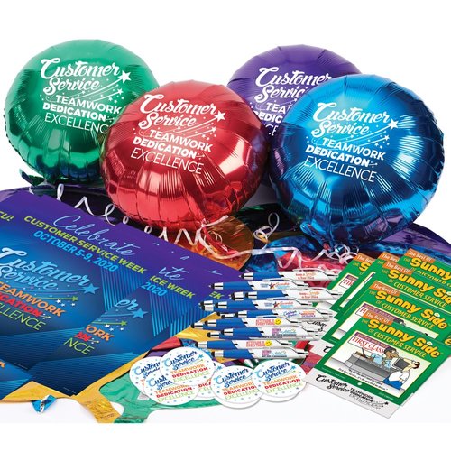 Customer Service: Teamwork, Dedication, Excellence Celebration Pack ...
