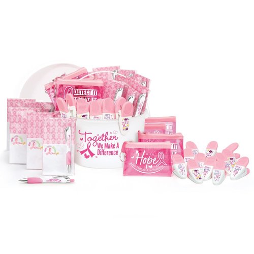 108-Piece Breast Cancer Awareness Essentials Fundraising Kit | Positive ...