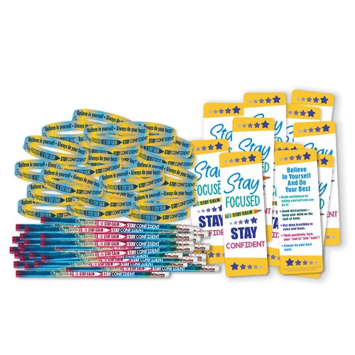 Stay Focused, Stay Calm, Stay Confident 300-Piece Value Pack | Positive ...