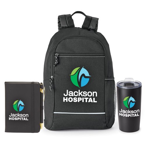 Black Bayside Backpack, Black Stanton Jotter, & Black Teton Tumbler ...