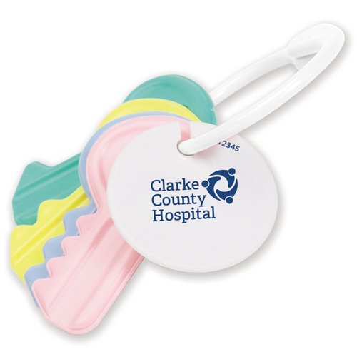 Plastic Baby Keys - Personalization Available | Positive Promotions