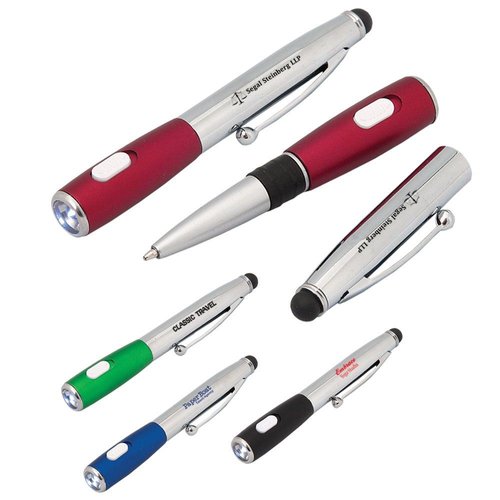Northern Light Pen Stylus With LED Flashlight - Personalization ...