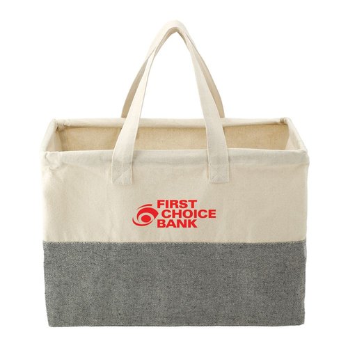 Recycled Cotton Utility Tote - Personalization Available | Positive ...