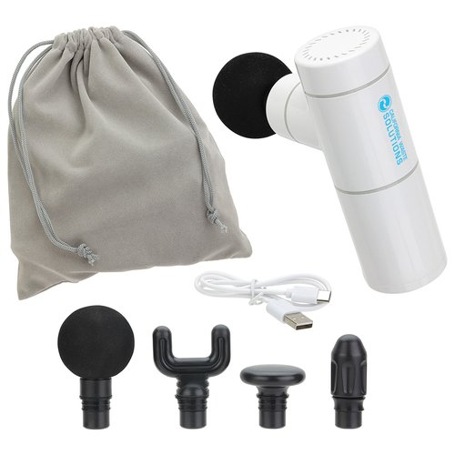 Handheld Massage Gun in Pouch - Personalization Available | Positive ...
