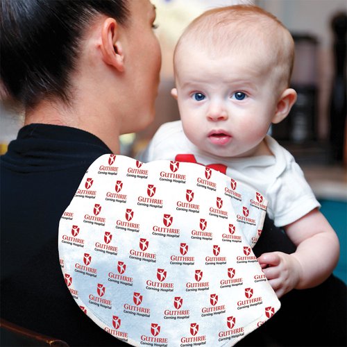 Plush Baby Burp Cloth - Full-Color Personalization Available | Positive ...