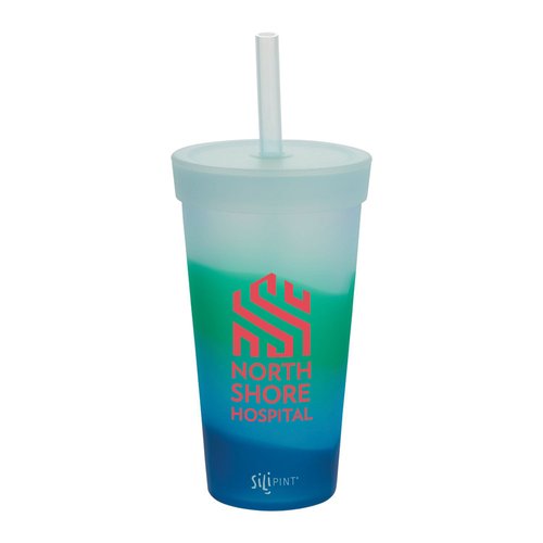 Silipint Silicone Straw Tumbler 22-Oz. - Personalization Available ...