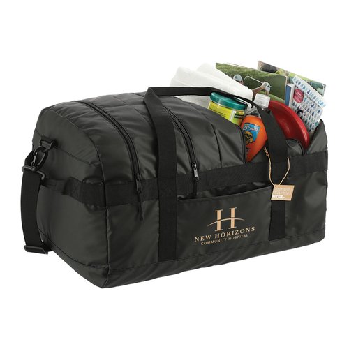 Maxwell Recycled Quad-Pocket 60L Duffel Bag - Personalization Available ...