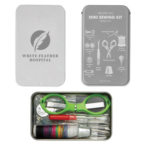 On-the-Go Mini Sewing Kit Tin - Personalization Available | Positive ...