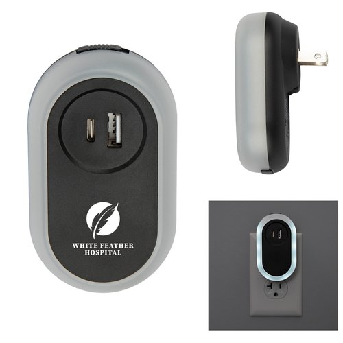 Type-C Adapter Night Light - Personalization Available | Positive ...