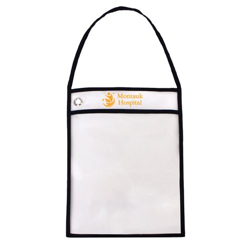 Work Order/Ticket Clear Sleeve With Handle - One-Color Personalization ...